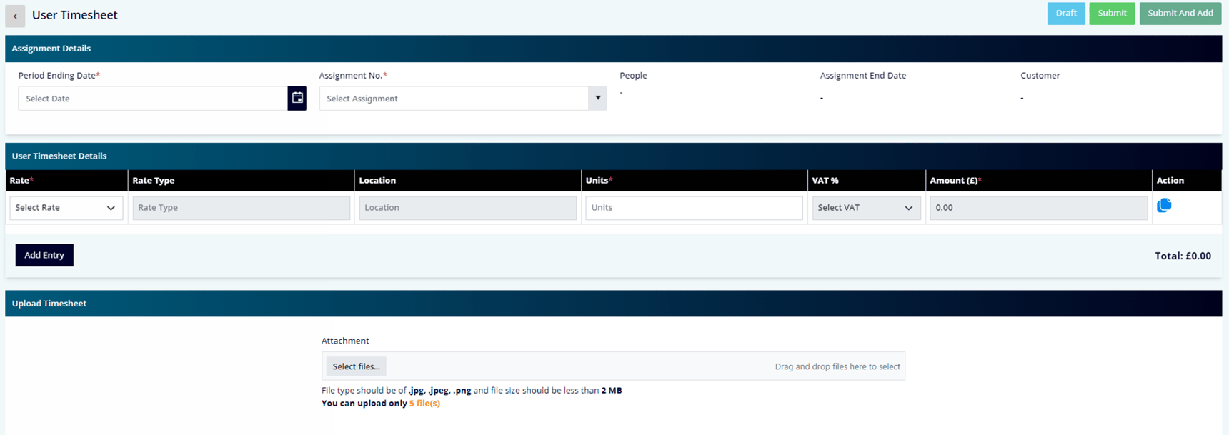 Submitting Timesheets - Quick Guide!